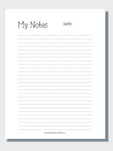 Free Printable To-Do Lists/Notes