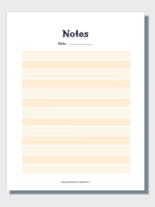 Free Printable To-Do Lists/Notes