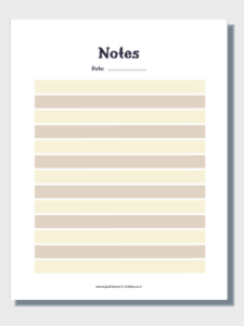 Free Printable To-Do Lists/Notes