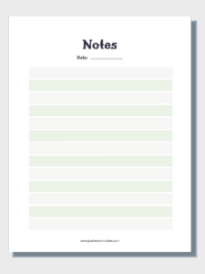Free Printable To-Do Lists/Notes