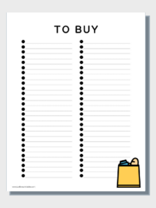 Free Printable Menu/Kitchen - Just Love Printables