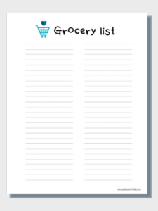 Free Printable Menu/Kitchen - Just Love Printables