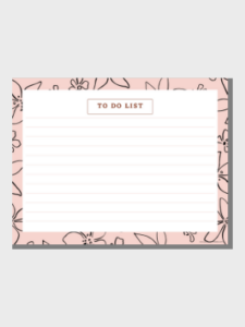 Free Printable To-Do Lists/Notes