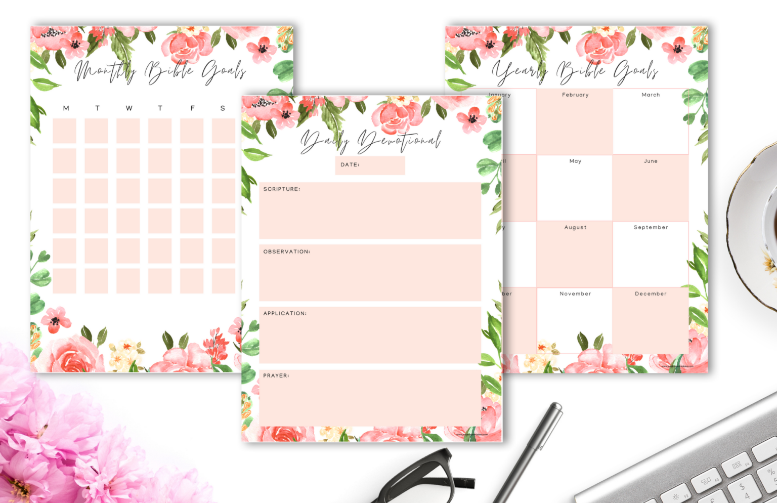 Bible Study Planner - Just Love Printables