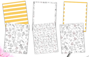100-Page Bumblebee-Themed Student Planner - Just Love Printables