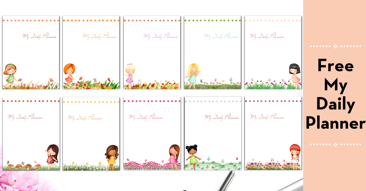 My Daily Planner - Just Love Printables
