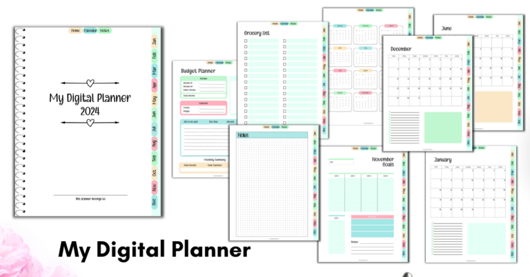 Digital Planner - Just Love Printables